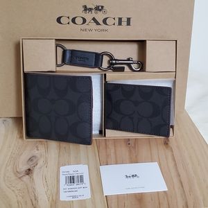 Coach | Bags | Coach Boxed 3in Wallet Set | Poshmark